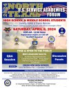 2024 NTX Academies Forum is THIS SATURDAY morning, April 6th in ...